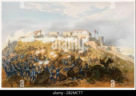 Battle of Chapultepec, September 12–13th, 1847, General Quitman's ...