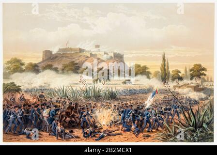 Battle of Chapultepec, September 12–13th, 1847, General Quitman's attack, Mexican-American War ...