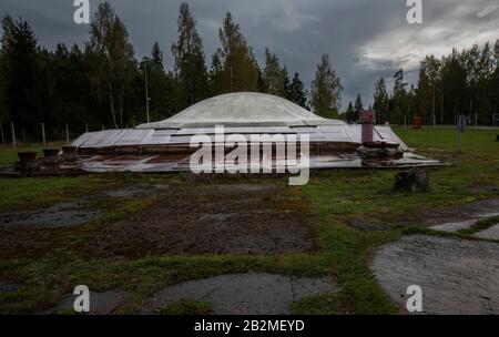 Missile silo cover at Šaltojo Karo Muziejus (Cold War Museum ...