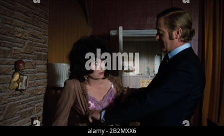 GET CARTER, Rosemarie Dunham, Michael Caine, 1971 Stock Photo - Alamy