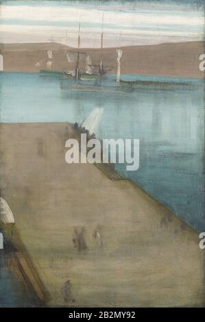 James Abbott McNeill Whistler - Whistler in his studio Stock Photo - Alamy