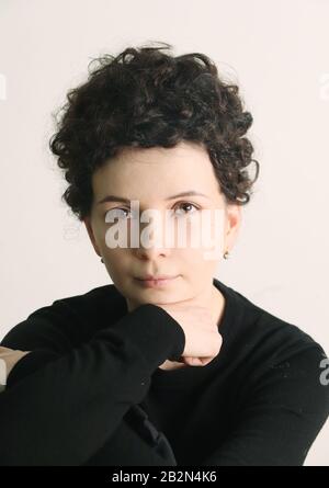 Russian actress Maria Smolnikova,Актриса Мария Смольникова Stock Photo ...