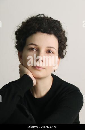 Russian actress Maria Smolnikova,Актриса Мария Смольникова Stock Photo ...