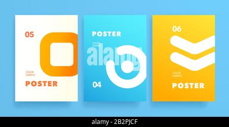 Vector color geometric abstract composition, triangular and polygonal ...