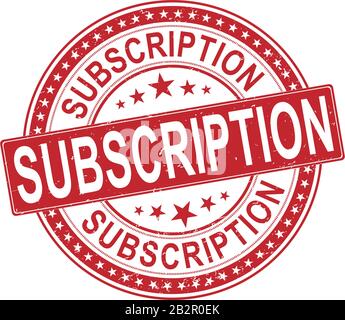 subscribe stamp. subscribe square grunge sign. subscribe Stock Vector ...