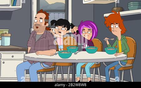 DUNCANVILLE, from left: Kimberly Harris (voice: Riki Lindhome), ), Jing ...