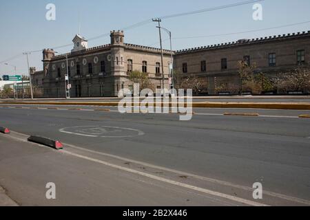 Old Lecumberri palace or jail in Mexico City architecture on city ...