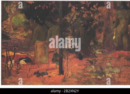 Gauguin - Badende - 1898 Stock Photo - Alamy