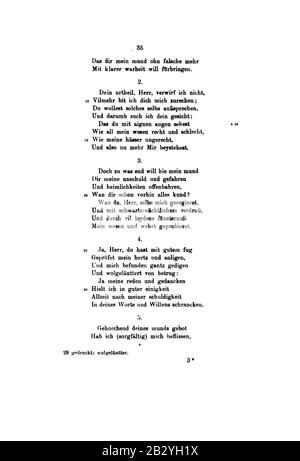 Gedichte (Weckherlin) I 0035 Stock Photo - Alamy