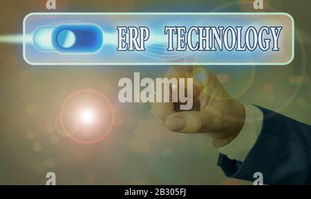 Writing note showing Erp For It. Business photo showcasing Enterprise ...