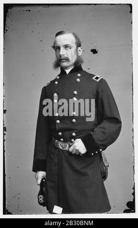 Gen. Frederick Winthrop, Killed Five Forks April 1, 1865 Stock Photo ...