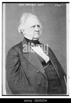 Gen. Winfield Scott Stock Photo - Alamy