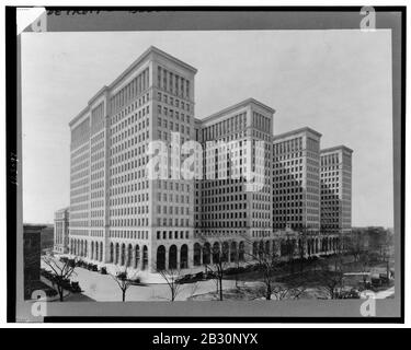 General Motors Building, Detroit, Michigan, USA Stock Photo - Alamy
