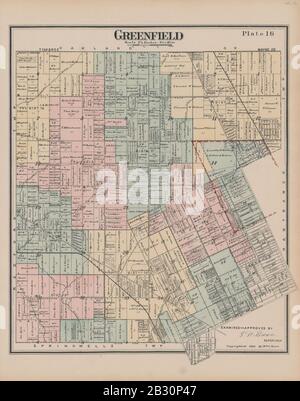 General official atlas of Wayne County, Michigan - containing general ...