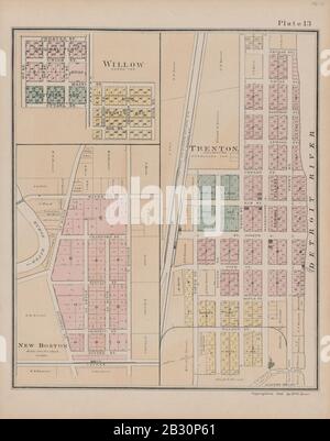 General official atlas of Wayne County, Michigan - containing general ...
