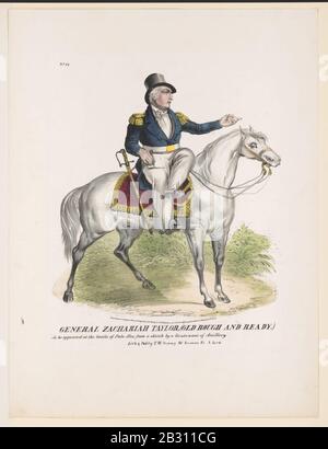General Taylor at the battle of Palo Alto May 8th 1846 The Battle of ...