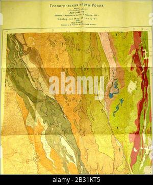 The Geologic Map of the Urals, compiled in 1930, provides a detailed ...