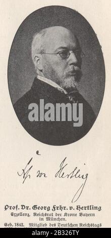 Georg von Hertling JS Stock Photo - Alamy