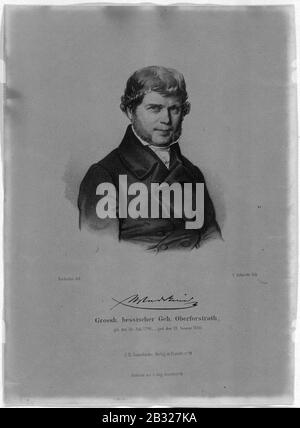 Georg Wilhelm von Wedekind Forstmann was a German figure, possibly from ...