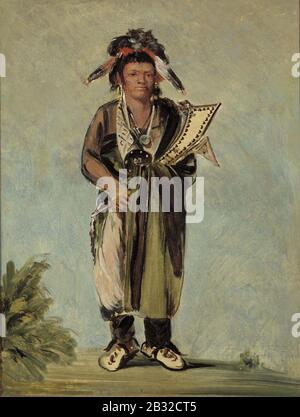 Wah-kón-ze-kaw, The Snake. oil on canvas. Date: 1828. Museum ...