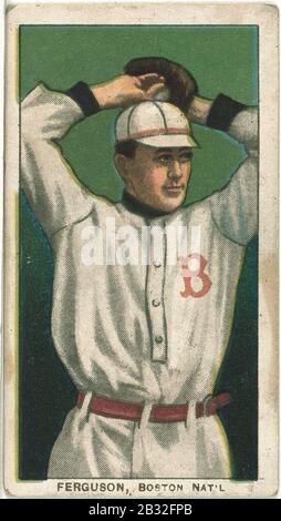 George Ferguson, Boston Doves, baseball card portrait Abstract/medium ...