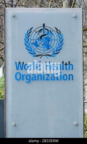 Geneva / Swtzerland - march 02 2020 : building of UNAIDS, an innovative ...