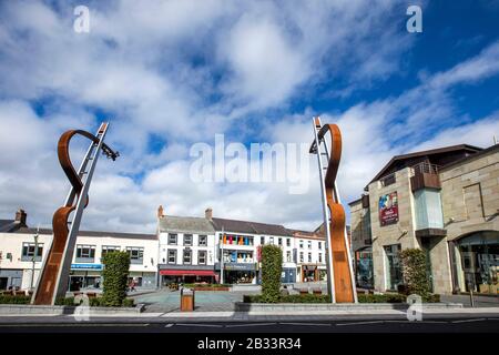 Market Square Lisburn Stock Photo - Alamy