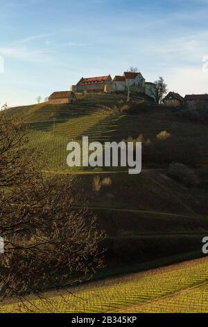 The Stauffenberg castle in Durbach in the black forest area in germany ...