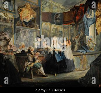 LUIS PARET Y ALCÁZAR (1746-1799), The Orange Seller, About 1790, Oil on ...