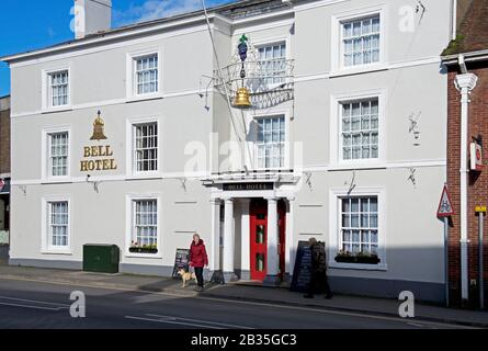 The Bell Hotel, Driffield, East Yorkshire, England UK Stock Photo - Alamy