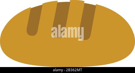bread icon illustrated on white background Stock Vector Image & Art - Alamy