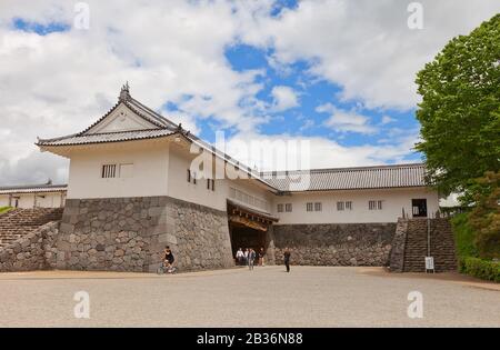 Reconstructed (1991) Inner Eastern Main Gate of Second Bailey of ...