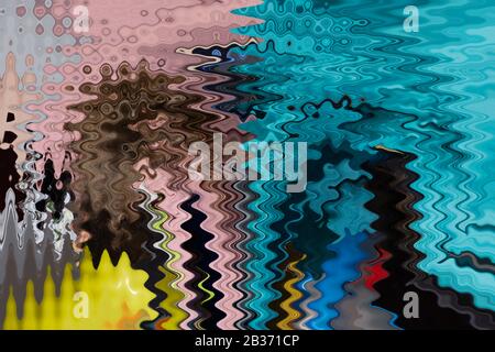 Mask clay is blue. Texture. Selective focus Stock Photo - Alamy