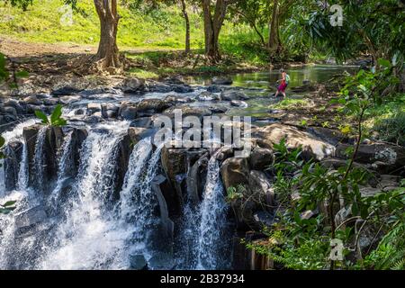 Mauritius, Savanne district, Souillac, Rochester Falls Stock Photo - Alamy
