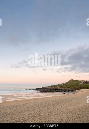 Sunset from The Island, St Ives Stock Photo - Alamy