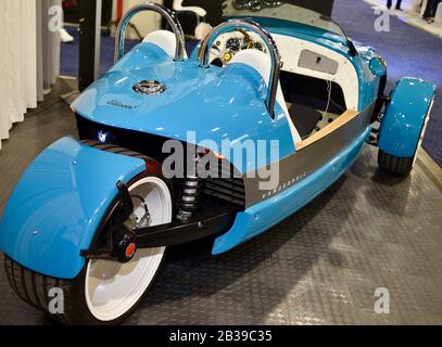 All-electric Vanderhall Edison 2 three-wheel roadster (classified as ...