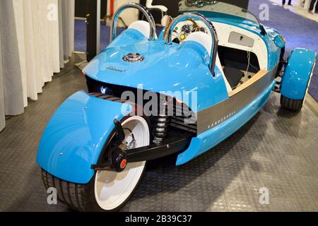All-electric Vanderhall Edison 2 three-wheel roadster (classified as ...