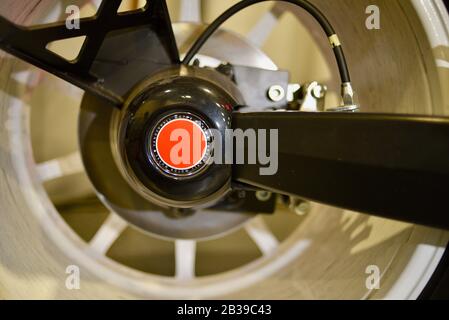 All-electric Vanderhall Edison 2 three-wheel roadster (classified as ...