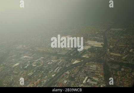 Mexico City DF, Mexico, June, 2004: Visitors look at displays at the ...