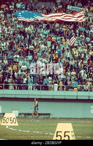 Bruce Jenner (USA) Olympic champion in the decathlon at the 1976 ...
