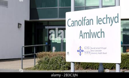 Amlwch Surgery Anglesey North Wales Uk Stock Photo - Alamy