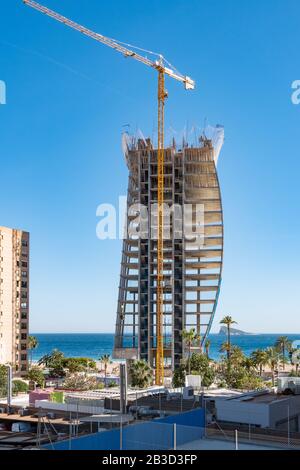 Delfin Tower. Construction of the new development of high value ...