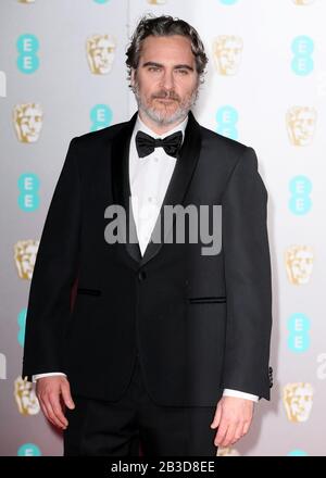 Joaquin Phoenix attends the BAFTA British Academy Film Awards at the ...