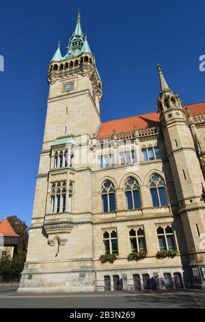 Rathaus, Platz der Deutschen Einheit, Braunschweig, Niedersachsen ...