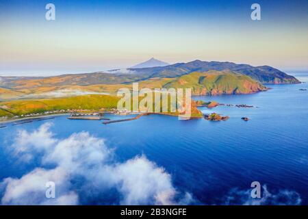 Landscape in Rebun Island, Hokkaido, Japan Stock Photo - Alamy