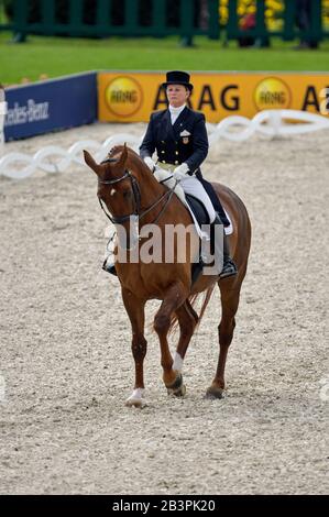 Debbie Mcdonald (USA) riding Brentina - World Equestrian Games, Aachen ...