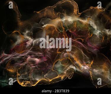 Abstract alcohol inc unique texture Stock Photo - Alamy