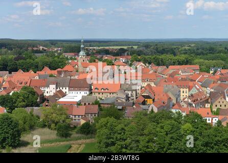 Marienkirche, Altstadt, Bad Belzig, Brandenburg, Deutschland Stock ...
