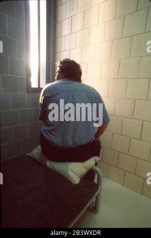 Austin, Texas: Juvenile delinquent detention facility. Simulation of ...