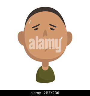 Illustration of sad boy Stock Vector Image & Art - Alamy